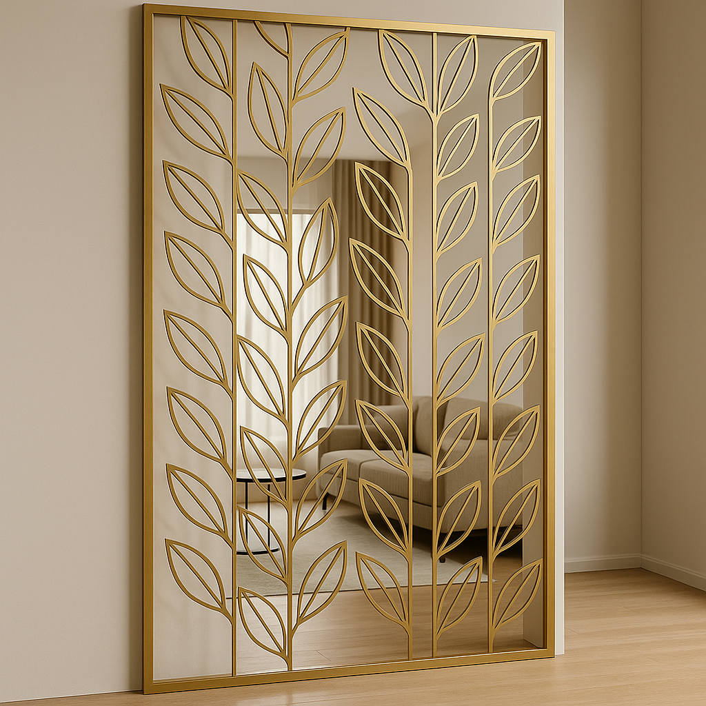 Stainless Steel PVD Partition | DecoraHub