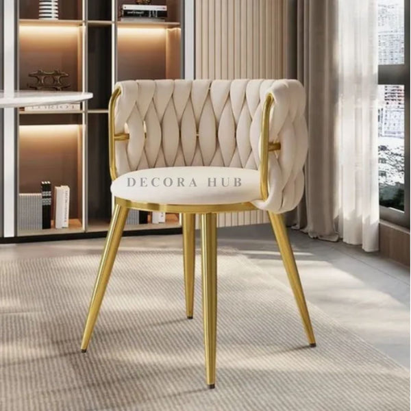 Stylish Classy Biege Chair – DecoraHub